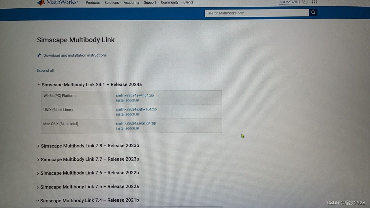 关于Matlab仿真插件Simdcape Multibody Link安装的步骤。_simscape multibody link-CSDN博客