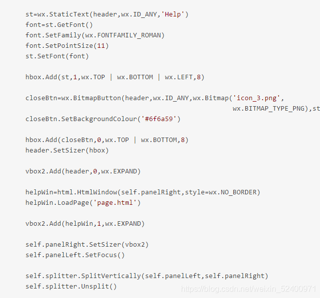 wxpython入门第六步（高级组件）_wx.html.htmlwindow-CSDN博客