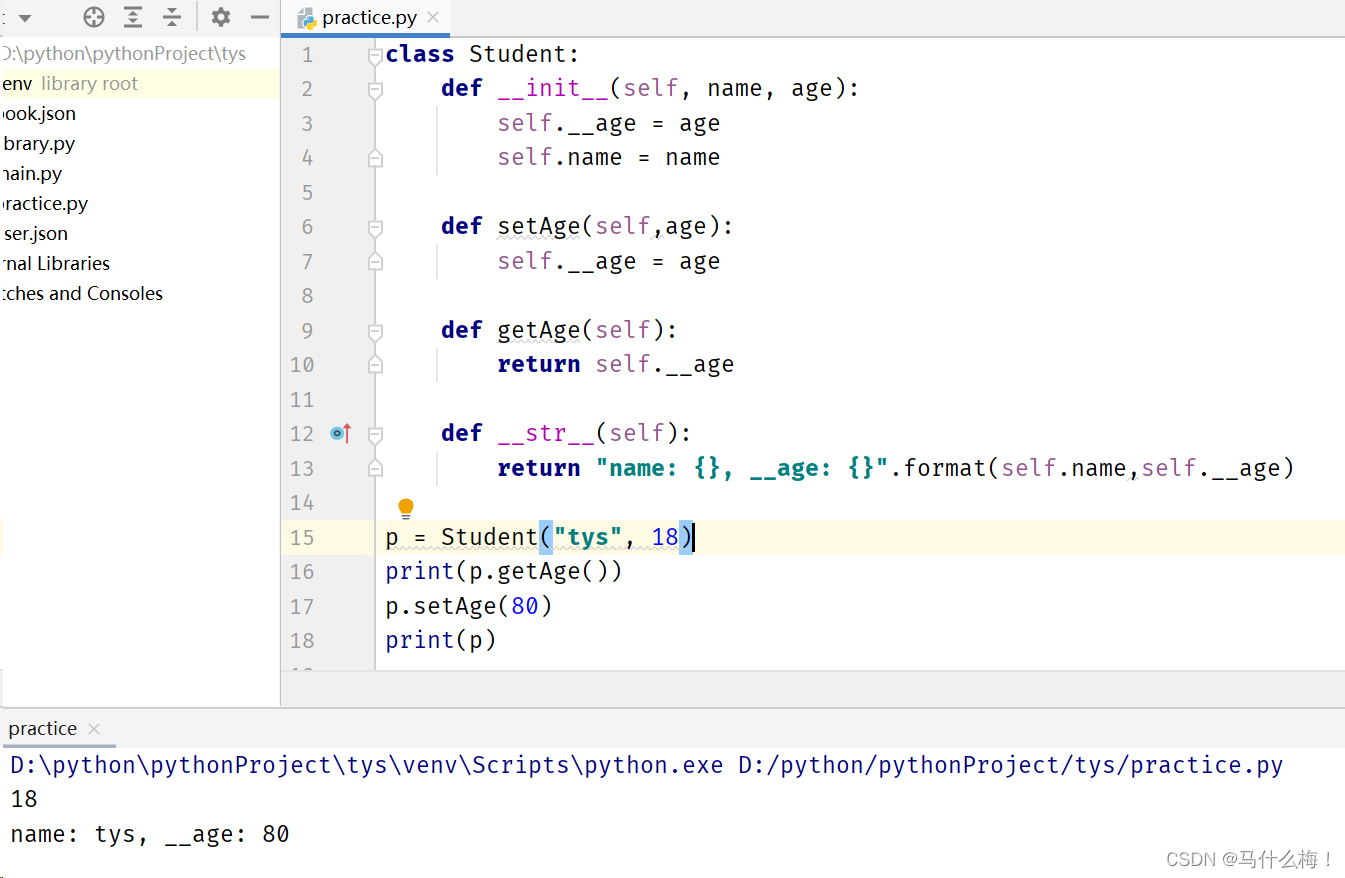 Python对象属性私有化_python 私有化函数-CSDN博客