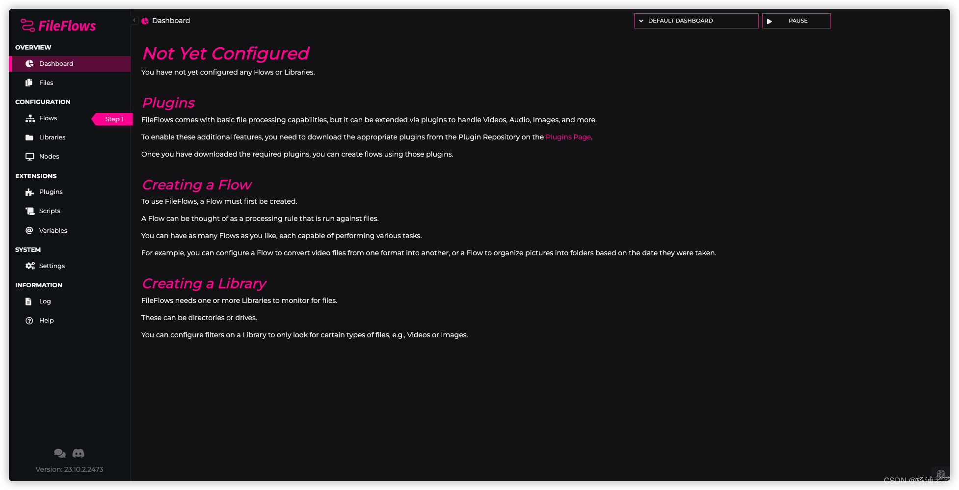 自动化文件处理软件FileFlows-CSDN博客