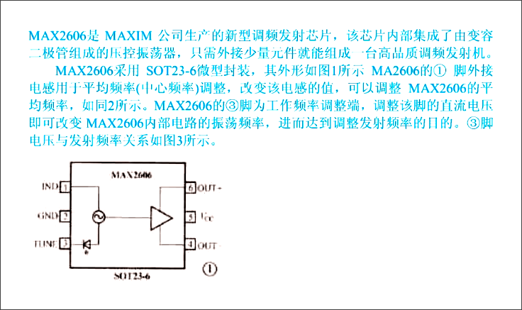 MAX2606调频发射芯片-CSDN博客