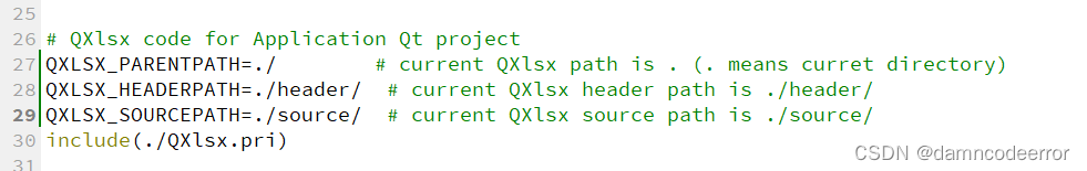 Qt6添加第三方QtXlsx库及qmake和Cmake的配置方法（Windows编译通过）_qt6 xlsx-CSDN博客