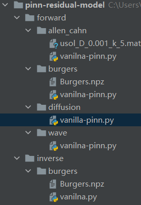 PINN解偏微分方程实例4--Diffusion,Burgers,Allen–Cahn和Wave方程和反问题代码_pinn求解偏微分方程代码-CSDN博客