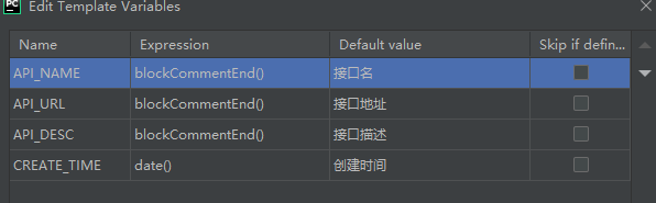 pycharm配置Live Templates快速生成注释_pycharm livetemplates showparameterinfo ...