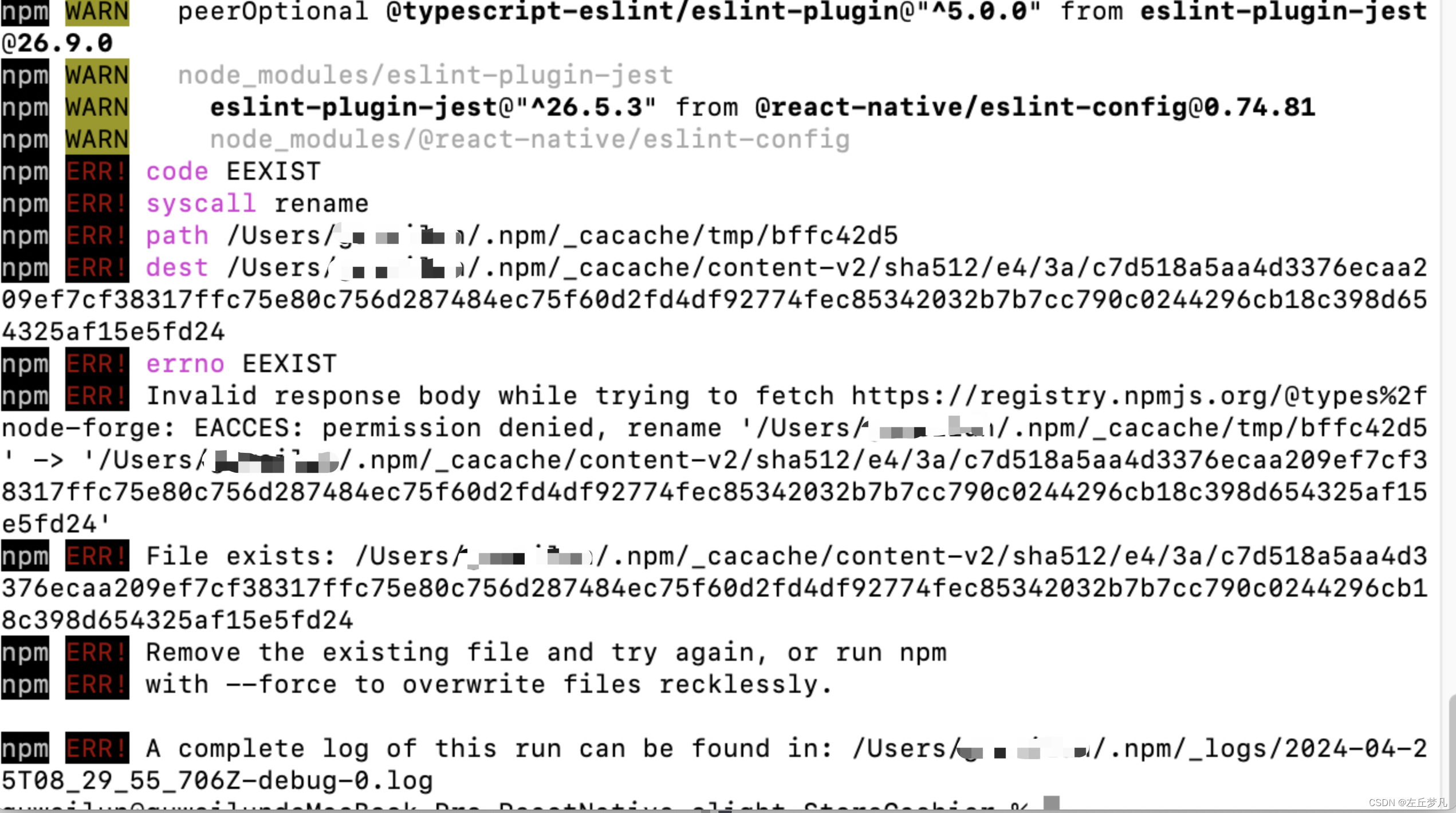 macOS搭建ReactNative环境_mac react native-CSDN博客