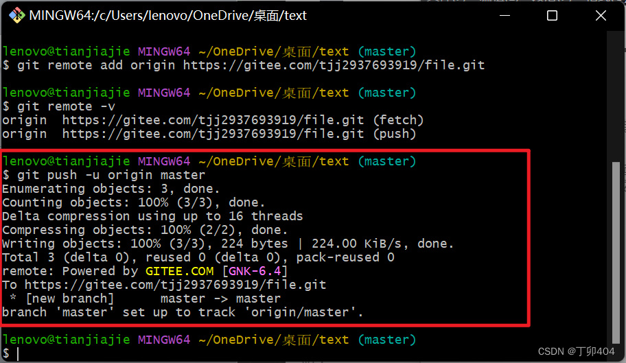 Git安装至使用全流程说明_gite-CSDN博客