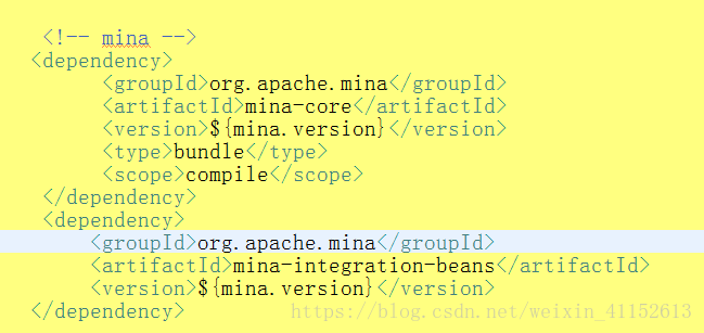 引入mina-core出现Missing artifact org.apache.mina:mina-core:bundle:2.0.16_failure to find org.apache ...