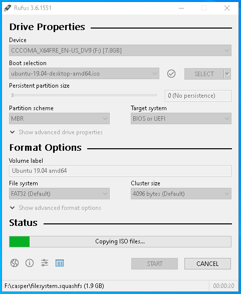 如何在Windows上使用Rufus创建可启动的Ubuntu安装USB /闪存盘？-CSDN博客