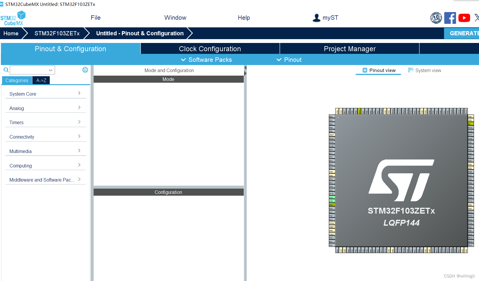 STM32HAL库学习Cubemx（1）点亮LED灯_stm32cubemx如何设置led灯-CSDN博客