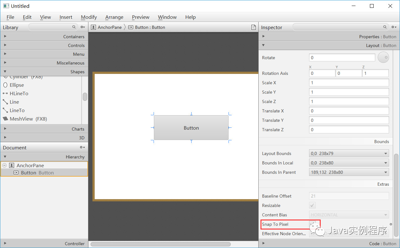 JavaFX之Scene Builder详细使用说明之设置篇（3）——布局Layout_javafx layout-CSDN博客