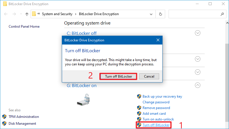 在Windows 10中如何关闭BitLocker加密？这里提供详细步骤-CSDN博客