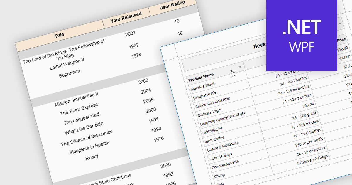 在WPF报告中通过轻松排序控制数据-Stimulsoft Reports.Wpf-CSDN博客