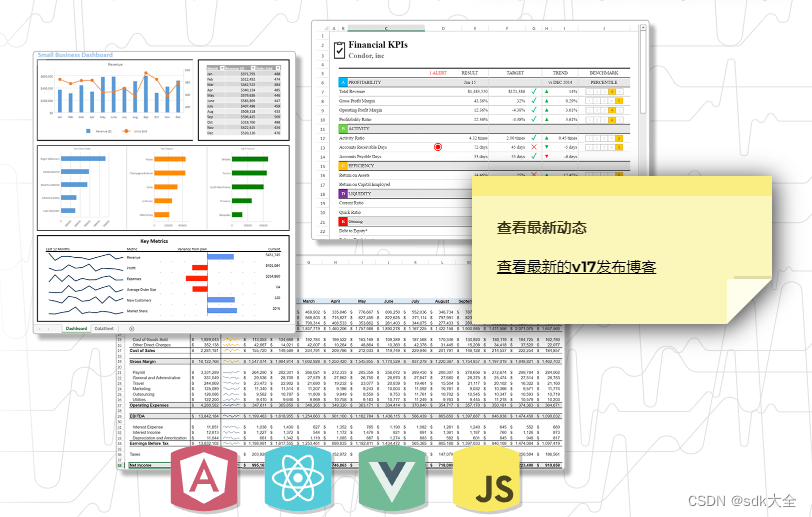Spreadjs Javascript 1707浏览器利用javascript实现excel模板填充数据显示预览打印 Csdn博客