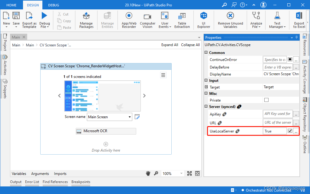 UiPath Computer Vision本地版使用-CSDN博客