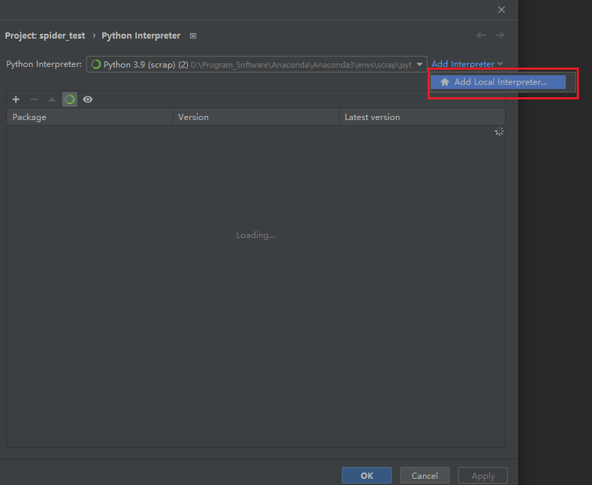 【pychram】配置anaconda中的虚拟环境_pycharm怎么添加anaconda虚拟环境-CSDN博客