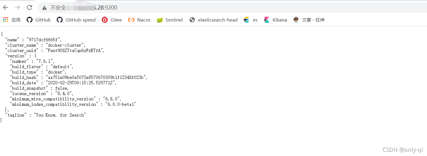 Elasticsearch，ElasticSearch-head,kibana和ik分词器的docker安装_es header vendor js-CSDN博客