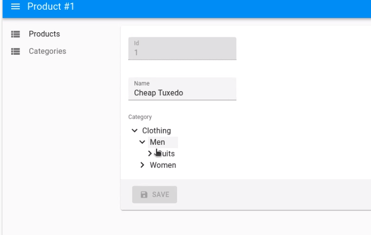 前端项目实战贰佰捌拾柒react Adminmaterial Ui React Admin Admin中referenceinput之树结构 Csdn博客