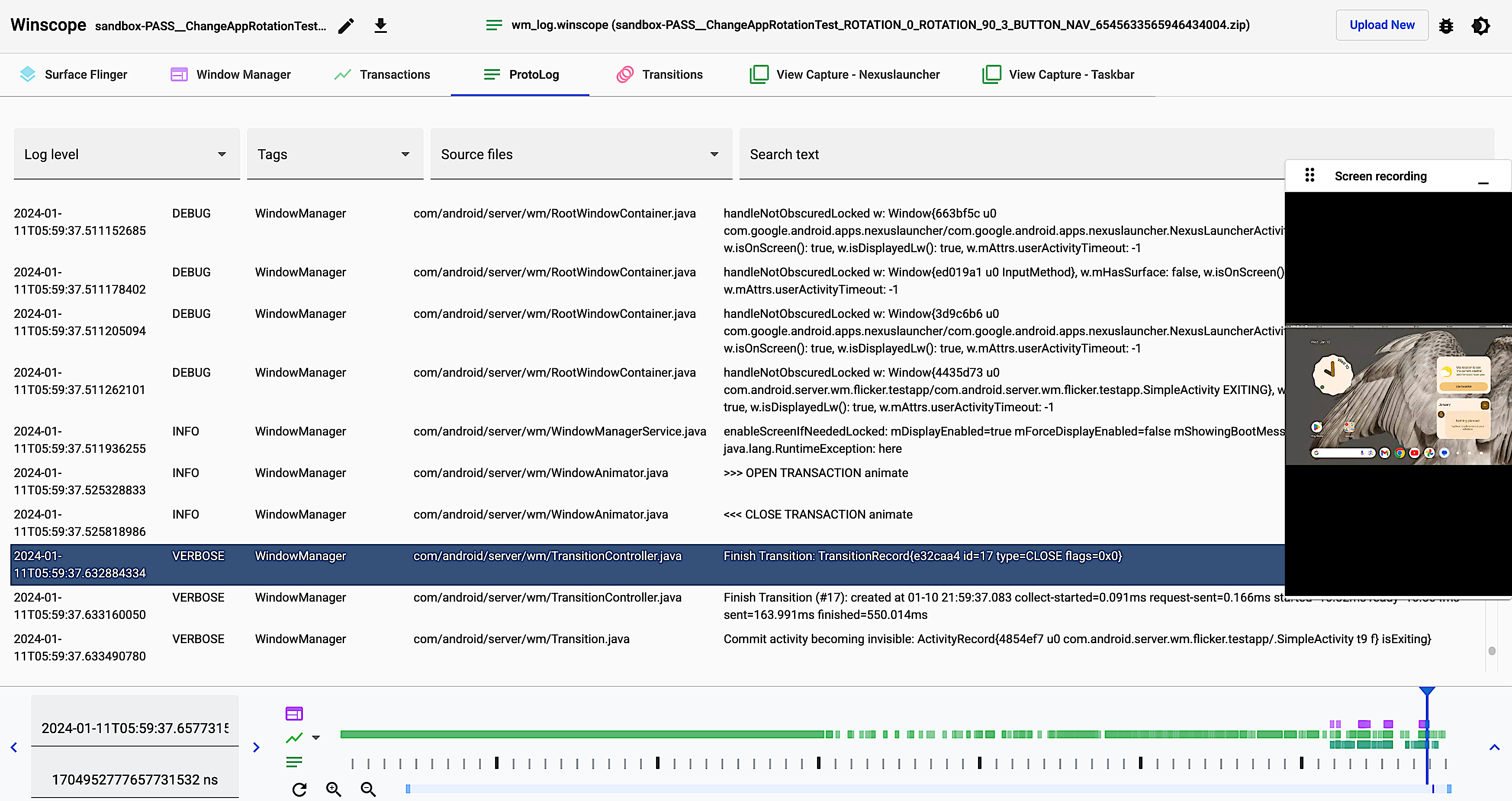 Android 使用 Winscope 跟踪窗口转换_android winscope-CSDN博客