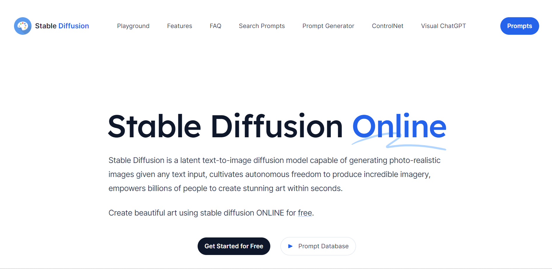 Stable Diffusion Online：AI图像生成工具-CSDN博客
