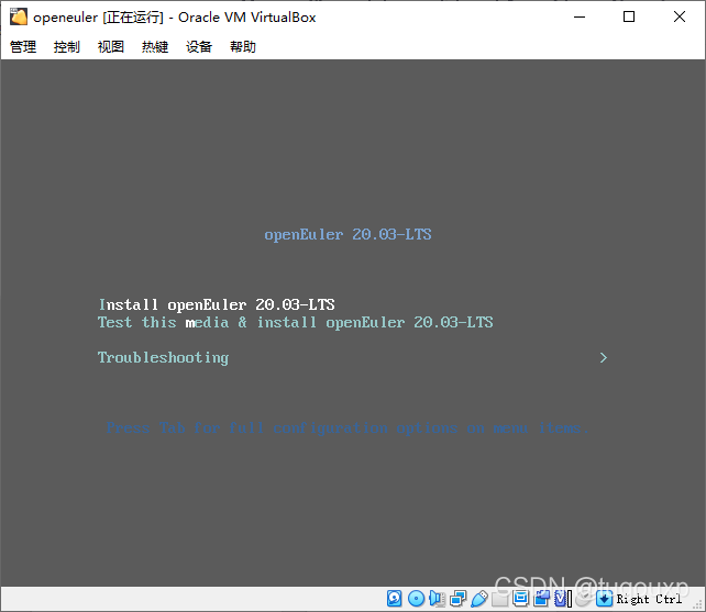 VirtualBox安装OpenEuler操作系统_virtualbox 安装openeuler-CSDN博客