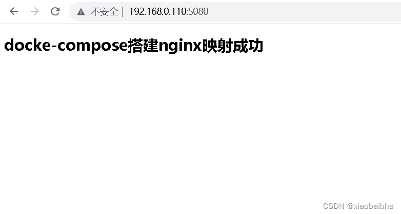 nginx的docker-compose部署安装及配置_docker-compose nginx.conf文件放在那-CSDN博客