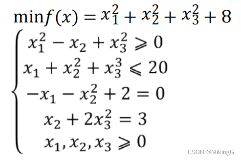 数模+非线性规划+MATLAB+fmincon_% 不等式约束条件的变量系数和常数项 a = [1 1 1 1 1 1 0 0 0 0-CSDN博客
