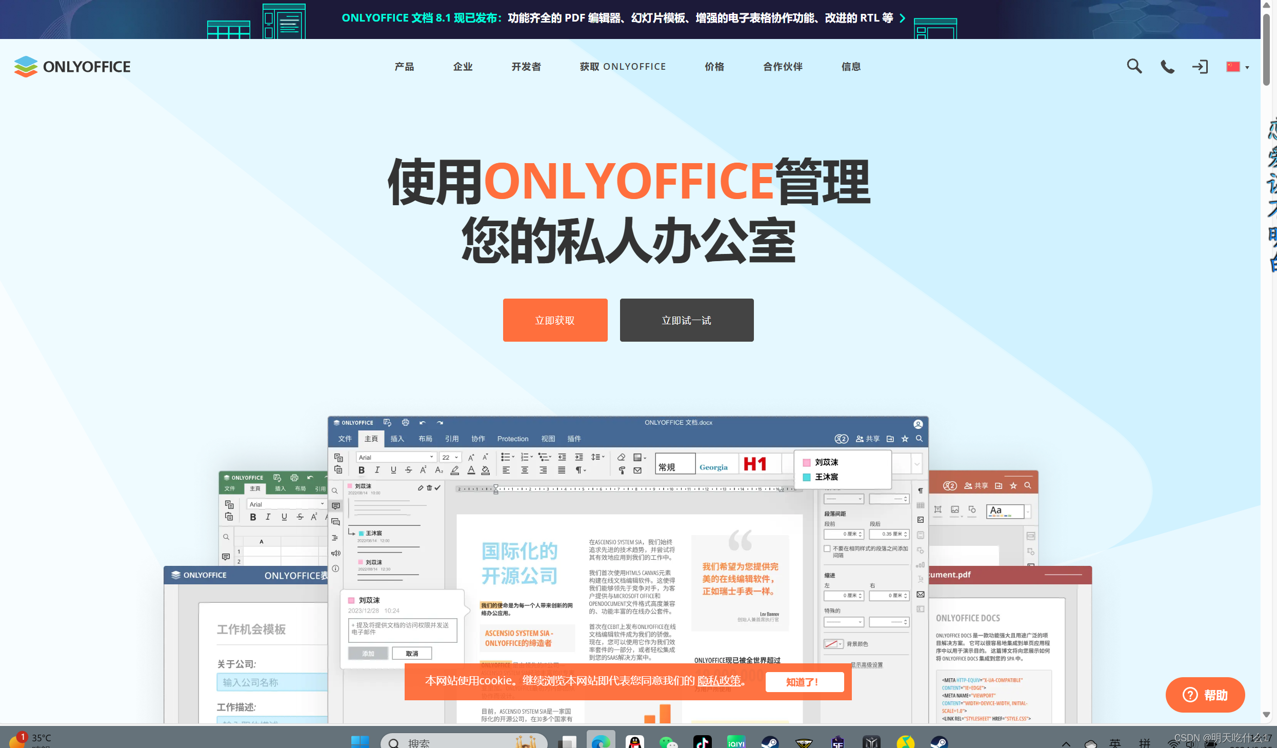 onlyoffice(您的私人办公室)_onlyoffice官网-CSDN博客