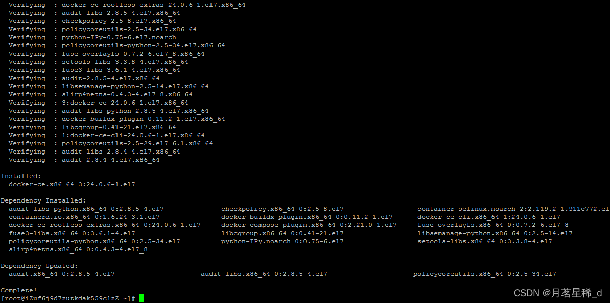 CentOS7安装Docker_centos7安装docker 24-CSDN博客
