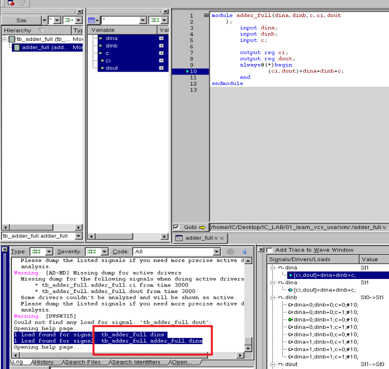 数字IC设计 - 使用VCS逻辑仿真工具_vcs simv-CSDN博客