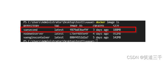 Docker基础（五） 多阶段构建部署vue前端项目dockerfile 加载nodejs镜像并且编译vue项目 Csdn博客