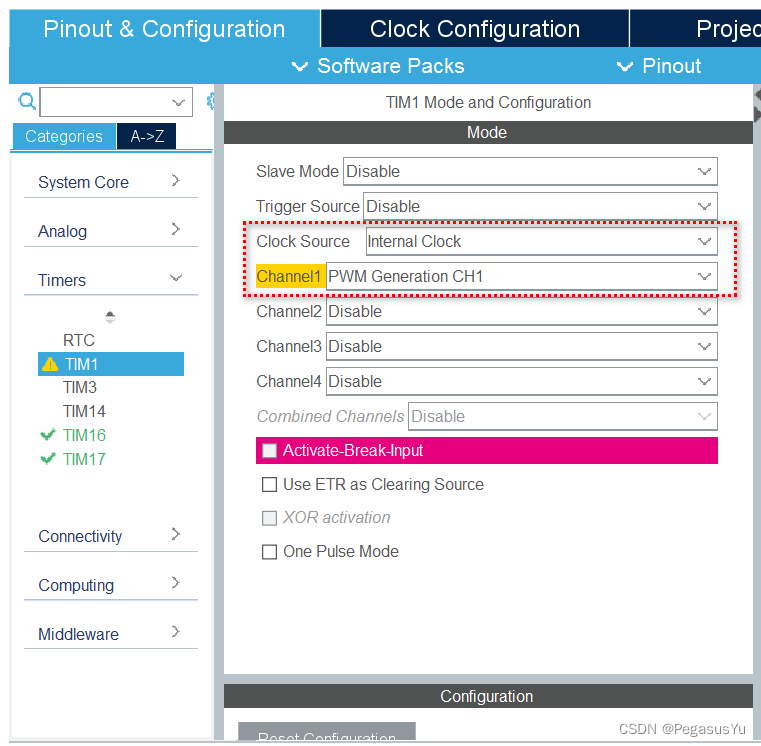 STM32 TIM PWM初阶操作：非互补PWM输出_ch polarity-CSDN博客