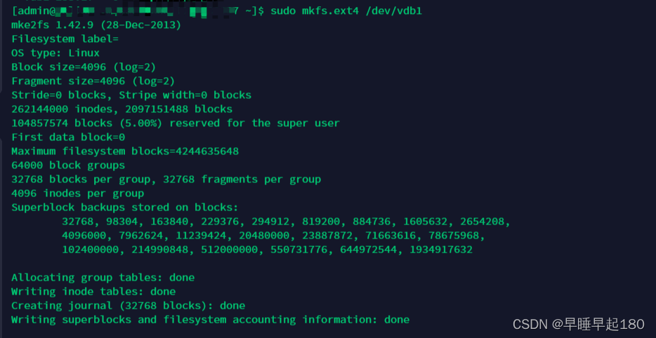 Linux 挂载大于2T的磁盘_linux创建硬盘大小超过2t-CSDN博客