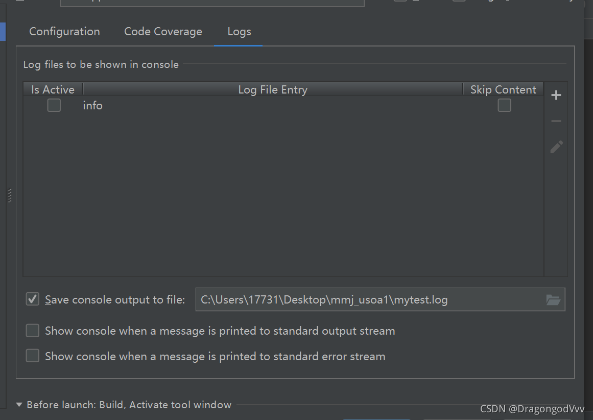 JAVA IDEA打印log日志并放在本地文件中_idea logs-CSDN博客