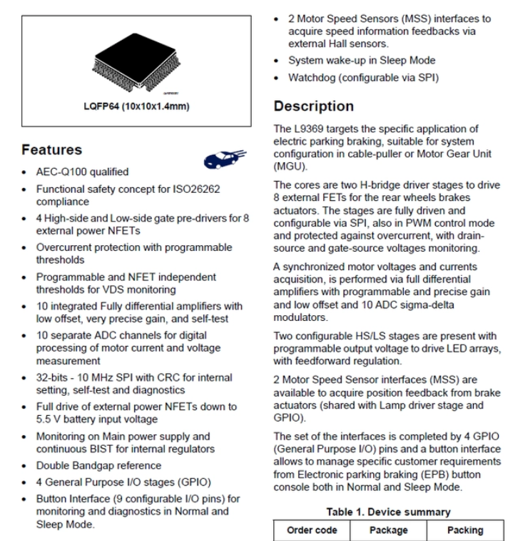 L9369-TR汽车芯片电子稳定系统芯片-CSDN博客