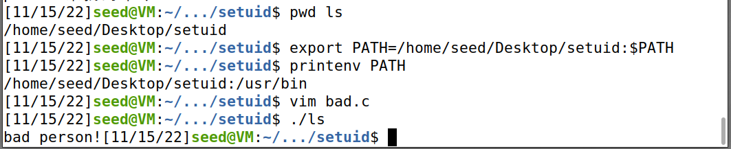 [seed-labs] 环境变量与 Set-UID 实验_环境变量和set-uid实验-CSDN博客