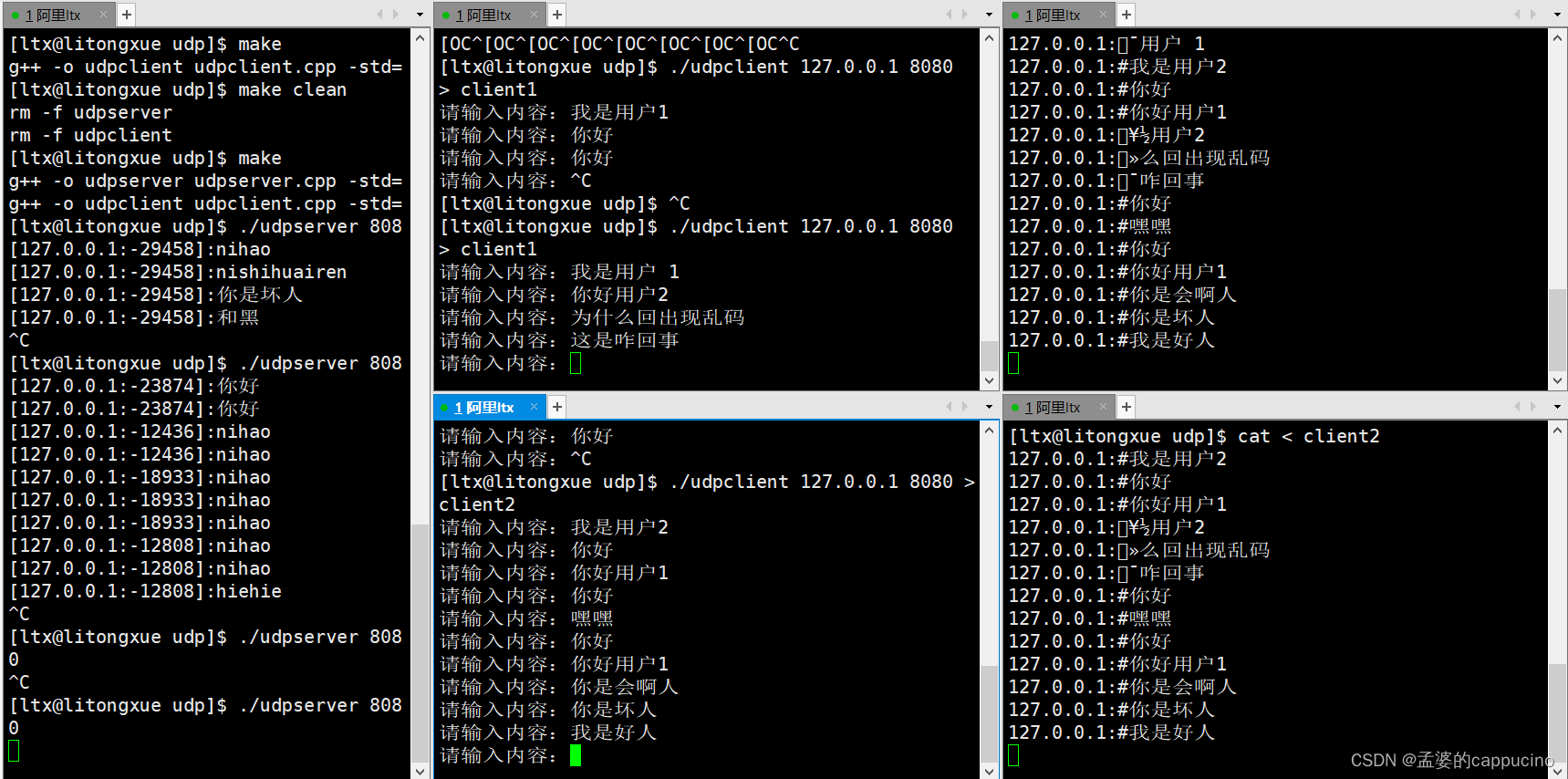 网络编程套接字，Linux下实现echo服务器和客户端_设计和实现一个基于线程的 echo 客户端-服务器程序-CSDN博客