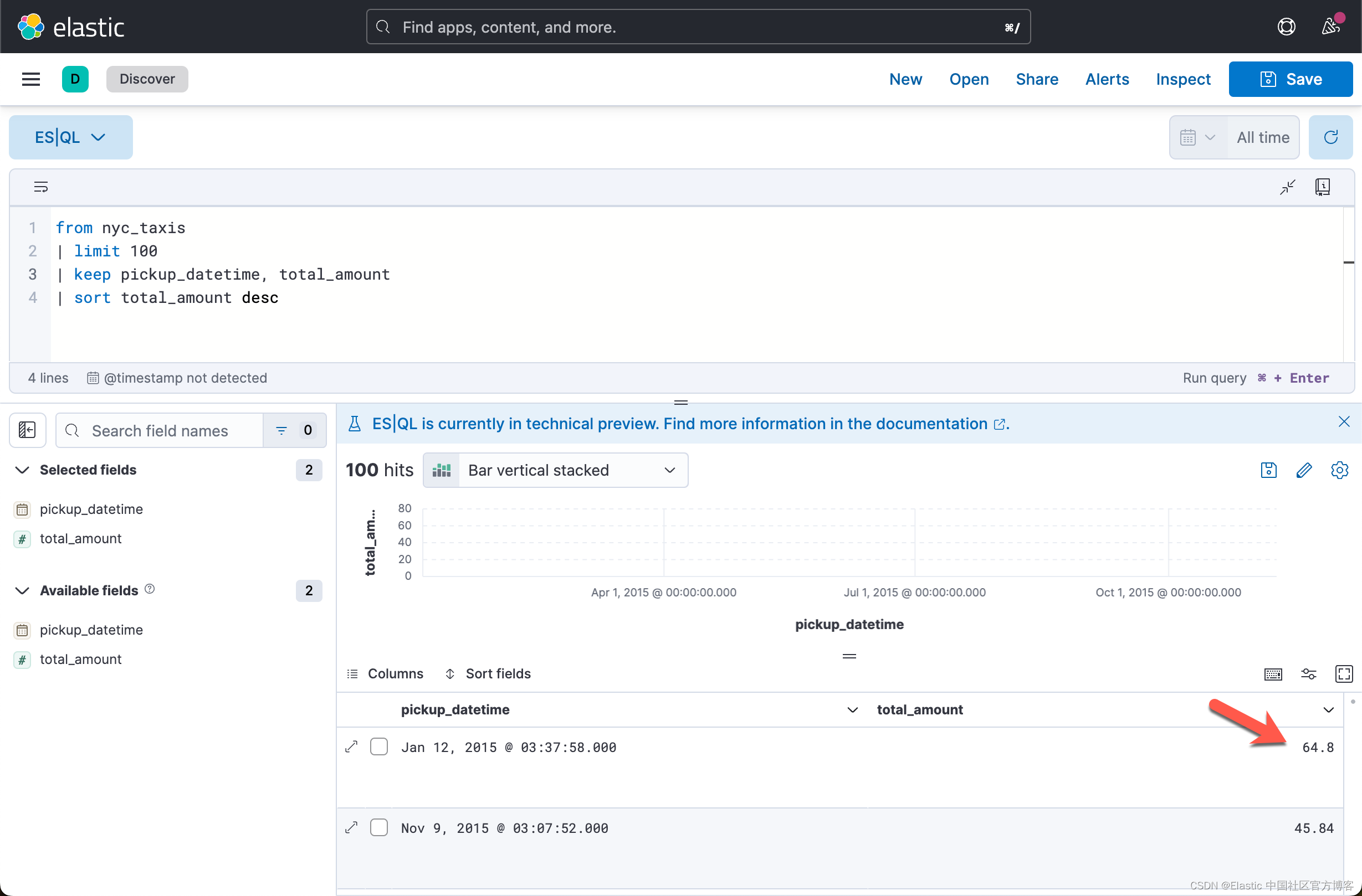 Elasticsearch：ES|QL 动手实践_es|ql练习-CSDN博客
