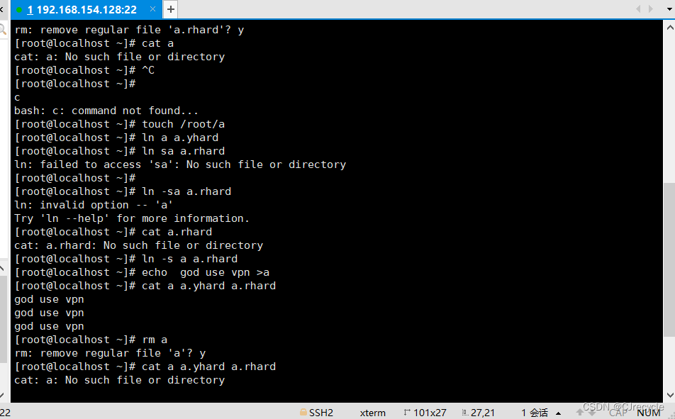 RHCSA 第一次实验-CSDN博客