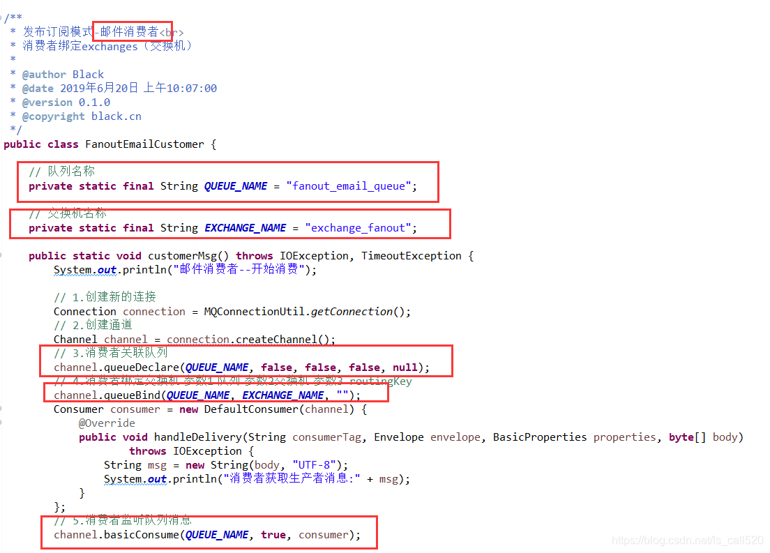 Rabbitmq Demo发布订阅模式(5) Csdn博客