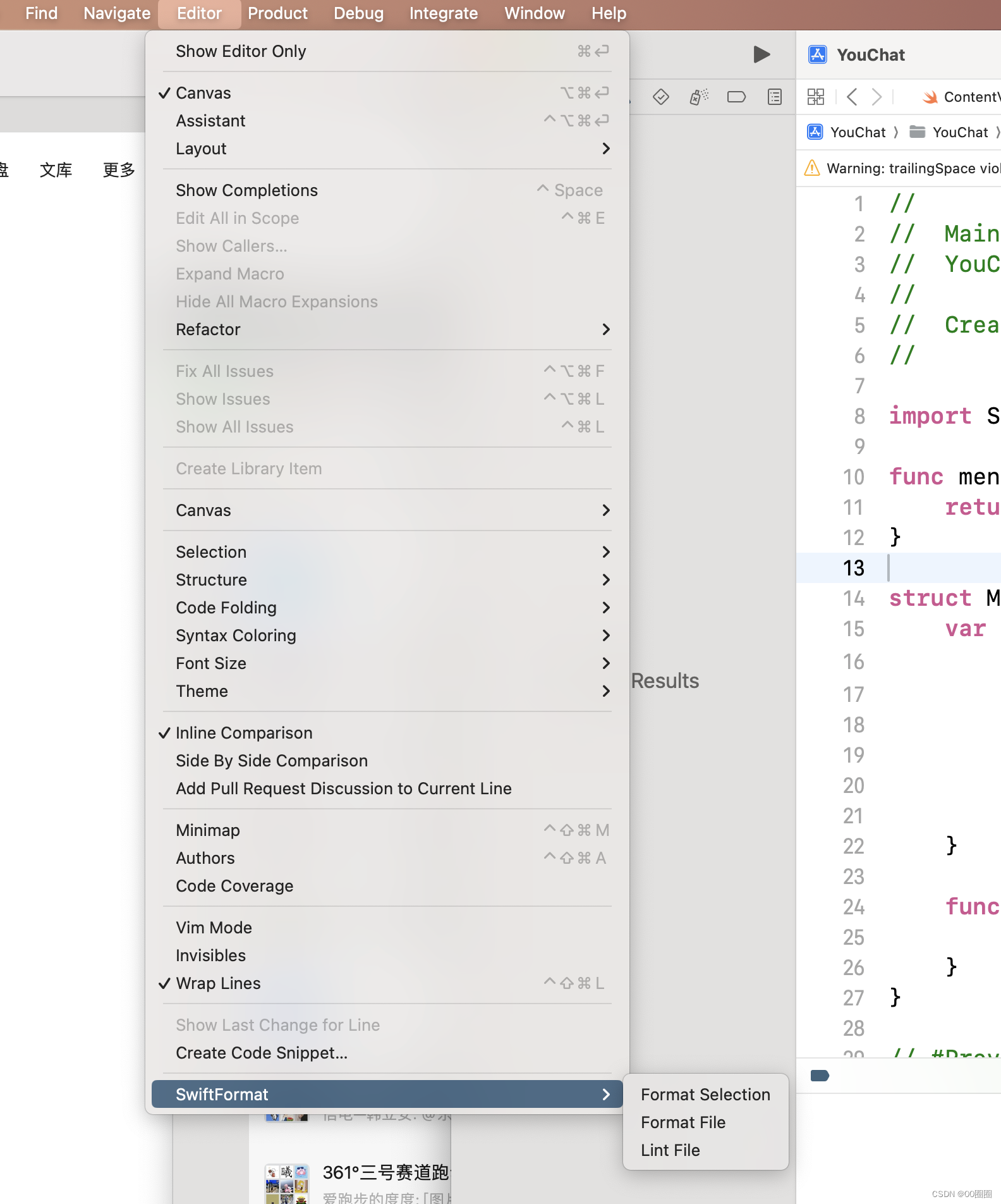iOS Swift 代码格式化工具_swift format-CSDN博客