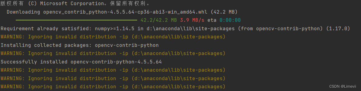 AttributeError: module ‘cv2.cv2‘ has no attribute ‘wechat_qrcode_WeChatQRCode‘_module 'cv2.cv2 ...