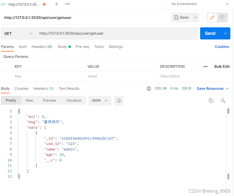 使用nodejs的koa框架连接MongoDB数据库，并封装数据请求。 文章结尾有项目代码可供免费下载_node koa mongodb 模型-CSDN博客
