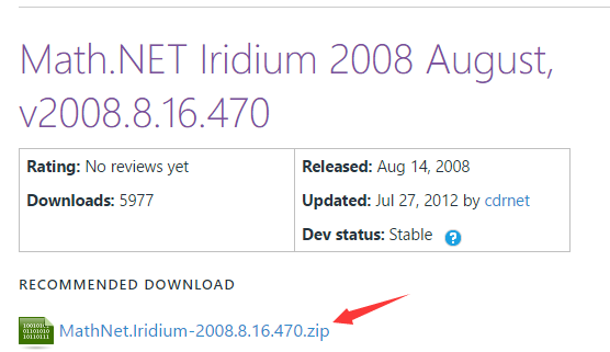 C#环境下的数值计算库:MathNet-CSDN博客