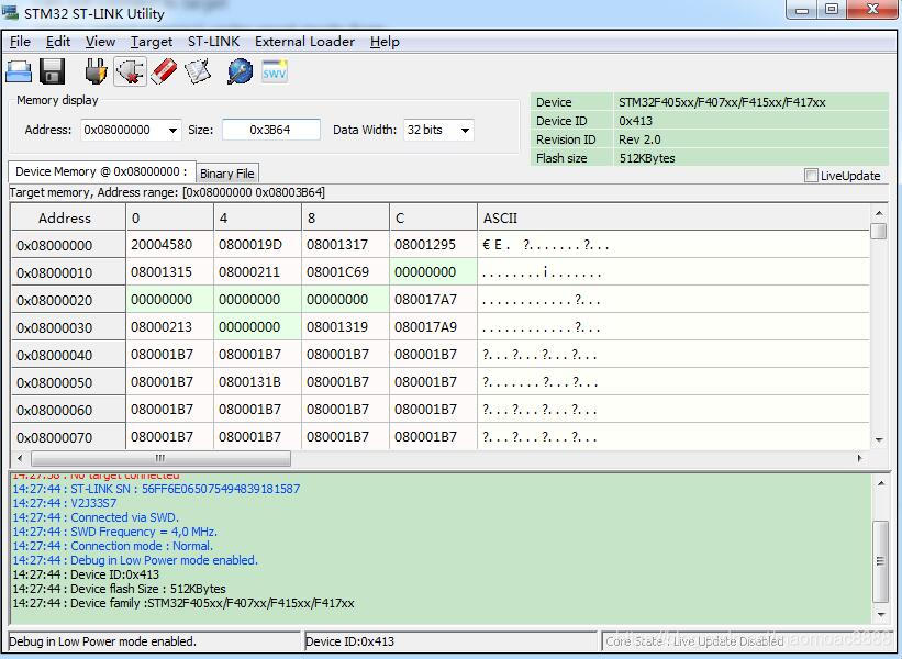 STM32 ST-LINK 下载错误解决方法_can not connect to target! please select "connect -CSDN博客