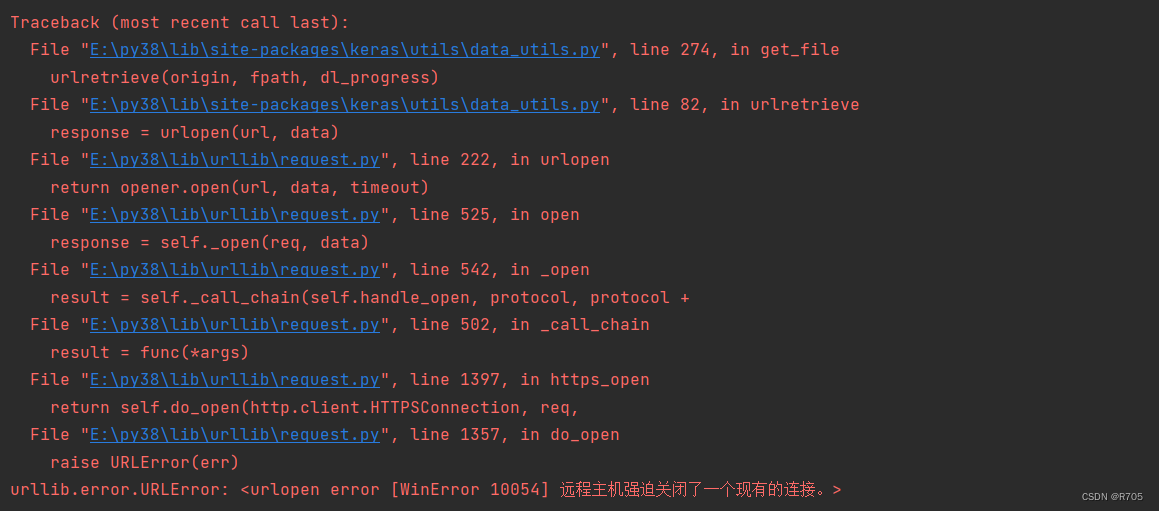 ResNet训练时URLfetch错误：解决TensorFlow加载vgg16权重问题-CSDN博客