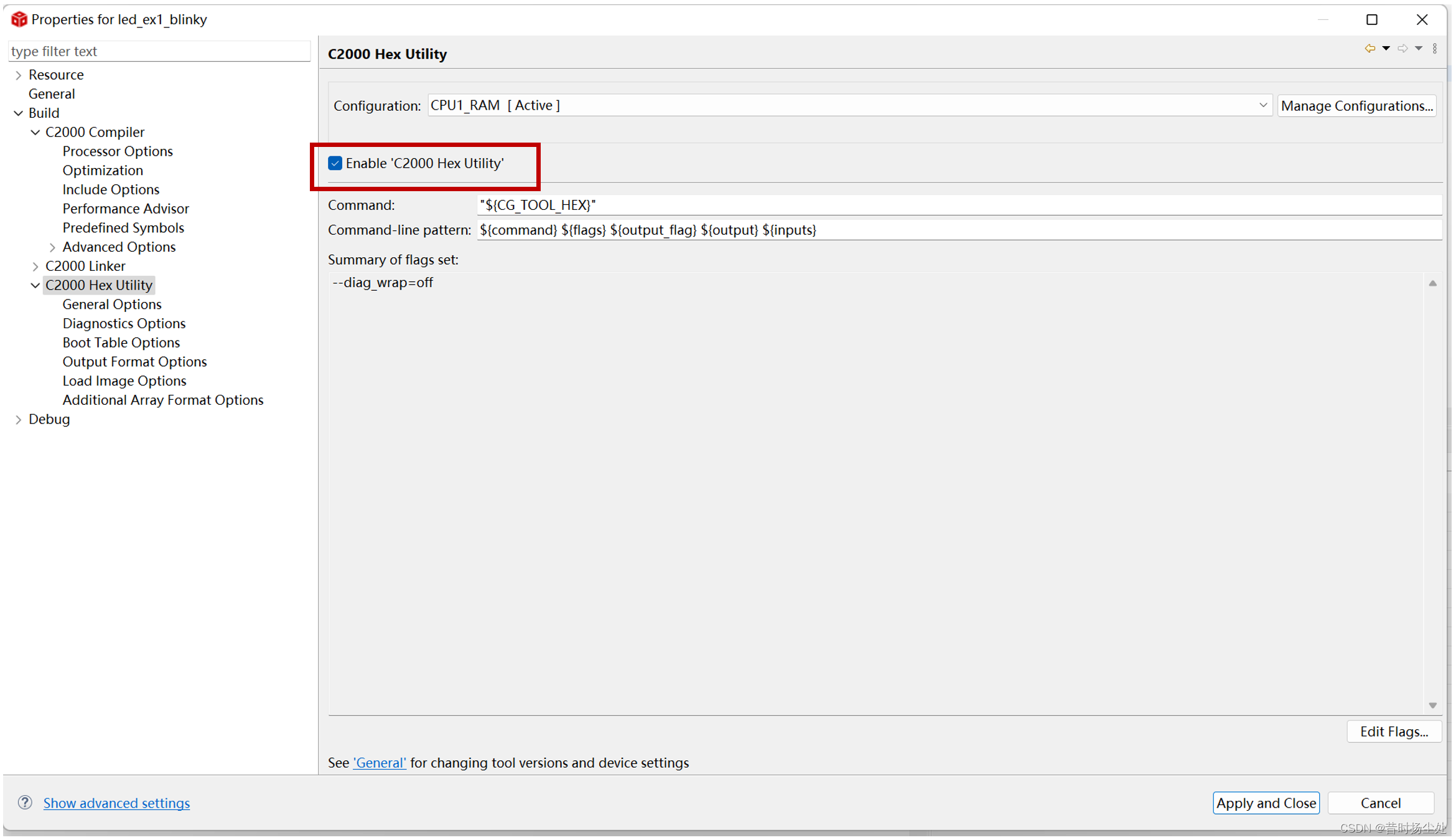 【C2000】DSP生成hex/bin文件的三种方法_dsp生成bin文件-CSDN博客