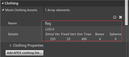 UE4（八）APEX Clothing布料在UE4的应用01--how to make a flag_apex clothing max-CSDN博客