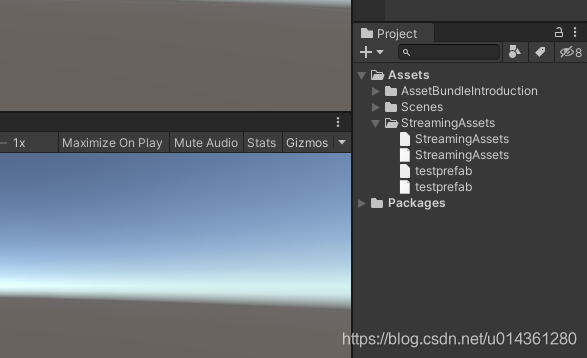 Unity AssetBundle 之 （入门）简单的AssetBundle资源加载 Prefab 预制体 使用的案例_streamingassets prefab-CSDN博客