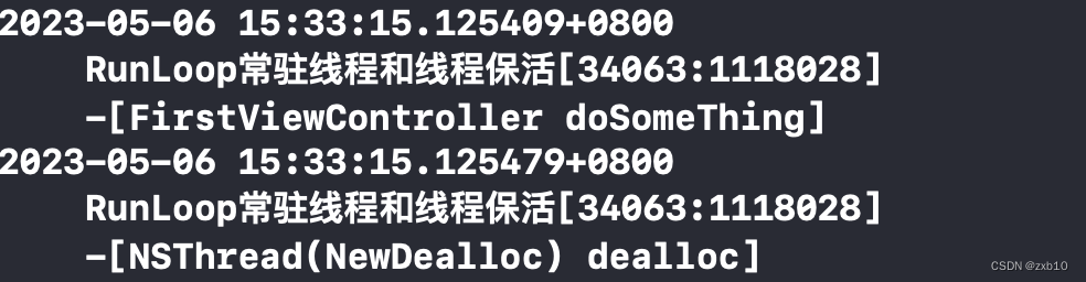 【iOS】—— RunLoop线程常驻和线程保活_ios 常驻线程-CSDN博客