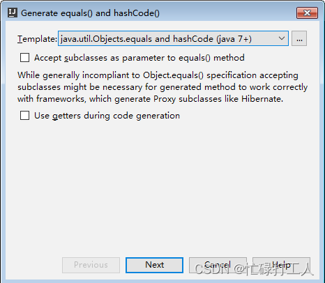 重写toString, equals_idea中重写的equals方法是什么功能-CSDN博客